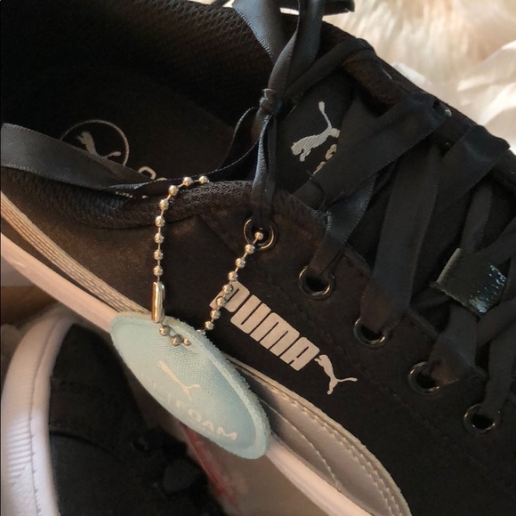 Puma | Shoes | Puma Vicky Ep Black Silver | Poshmark